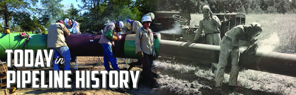 Pipeline - 119 Years Ago | Pipeline Post | Sawyer Blog
