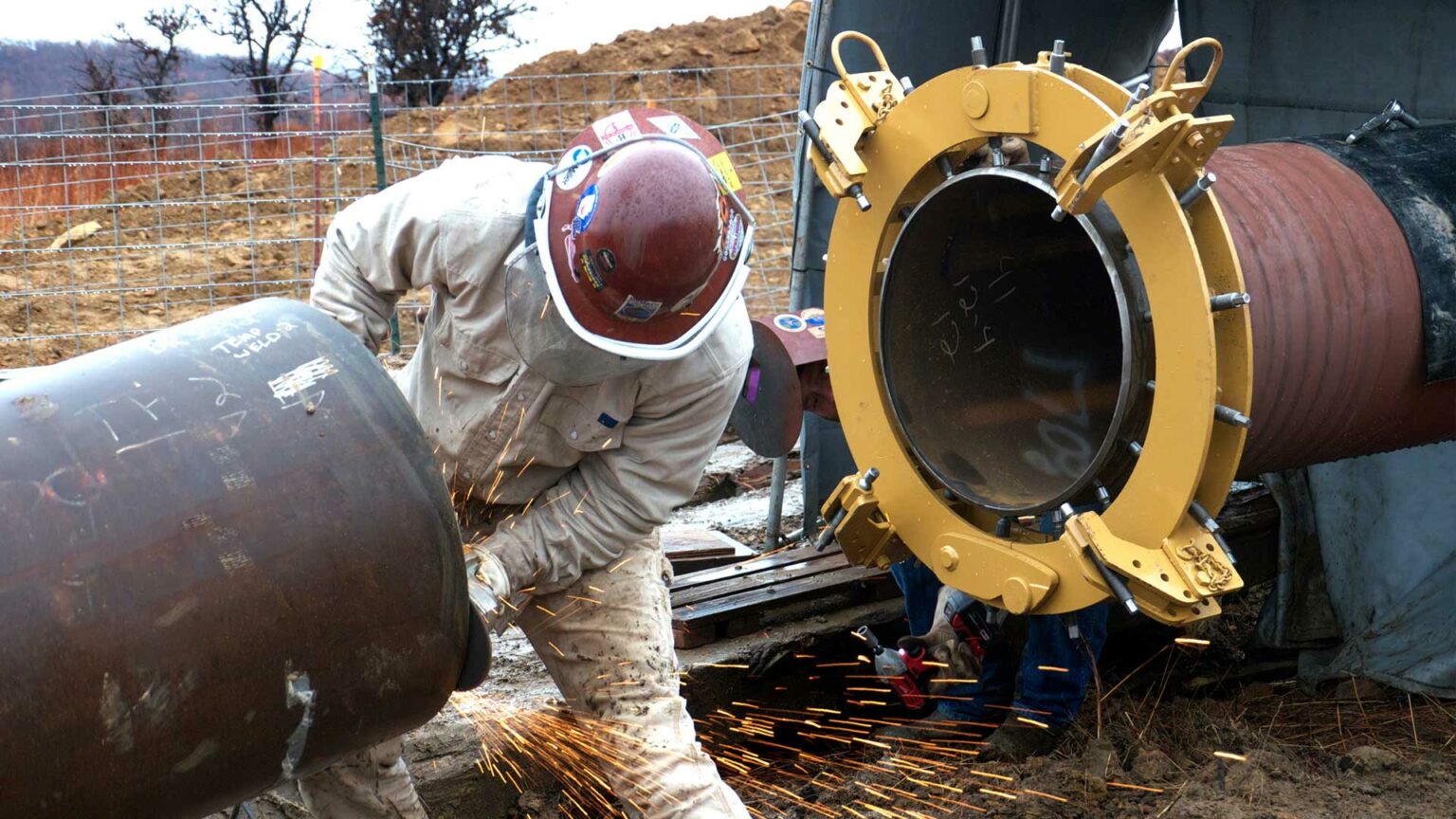 Rim Clamp solves pipe ovality issues - Sawyer Mfg. Company