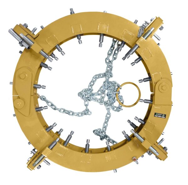 Rim Clamp solves pipe ovality issues - Sawyer Mfg. Company