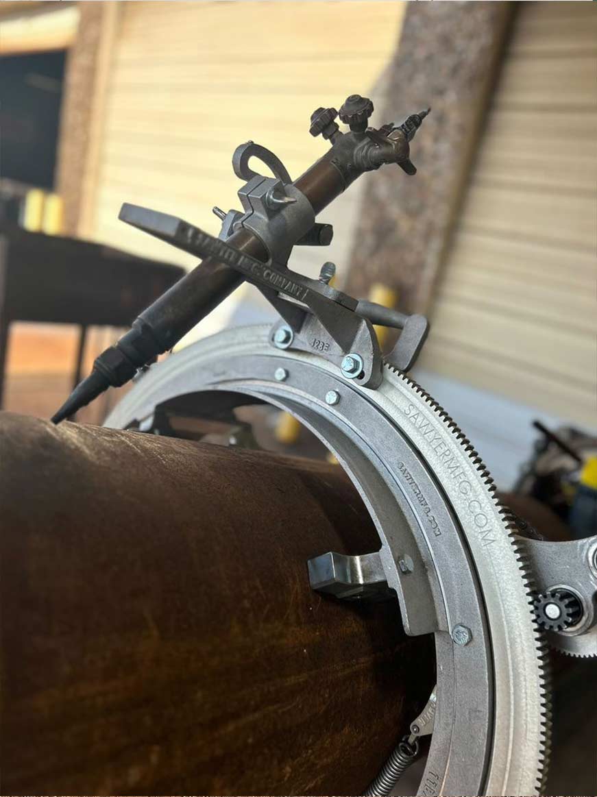 American Made Equipment | Pipe Beveling | Sawyer Mfg. Company
